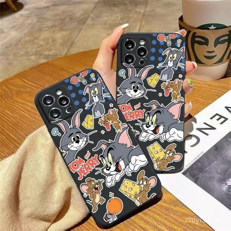 Ốp điện thoại di động mèo ngộ nghĩnh hoạt hình vui nhộn sáng tạo dùng cho iPhone 11promax 11 12 ...