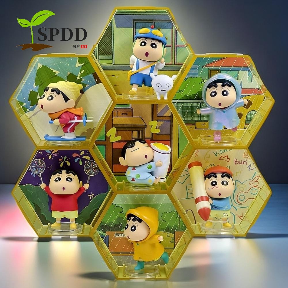 Spdd Nohara Shinosuke Bức Tượng, Hình Lục Giác Manga Hình Crayon Shin-chan Hình, DIY Hoạt Hình ...