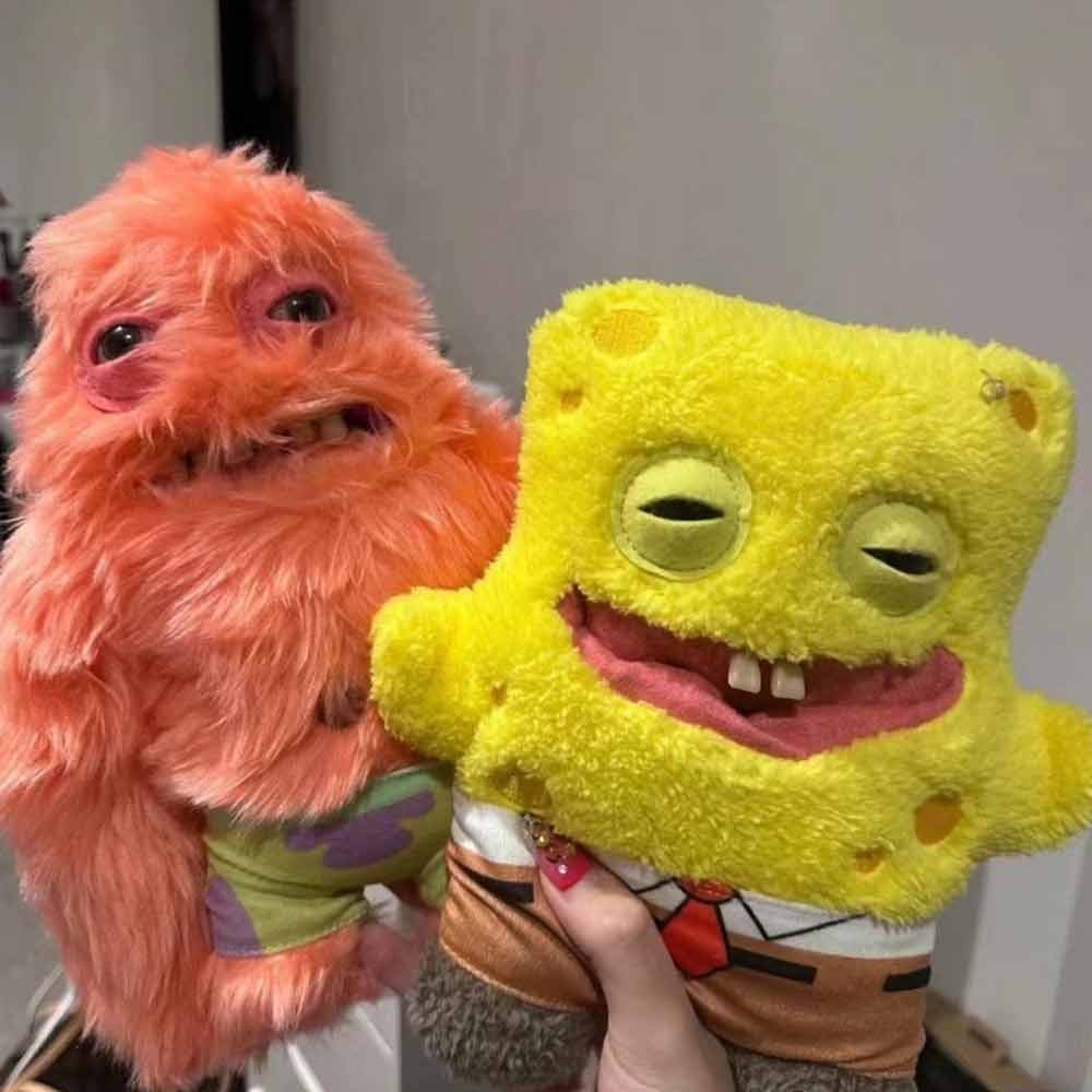Fuggler X SpongeBob Squarepants búp bê, Patrick Star, SpongeBob ...
