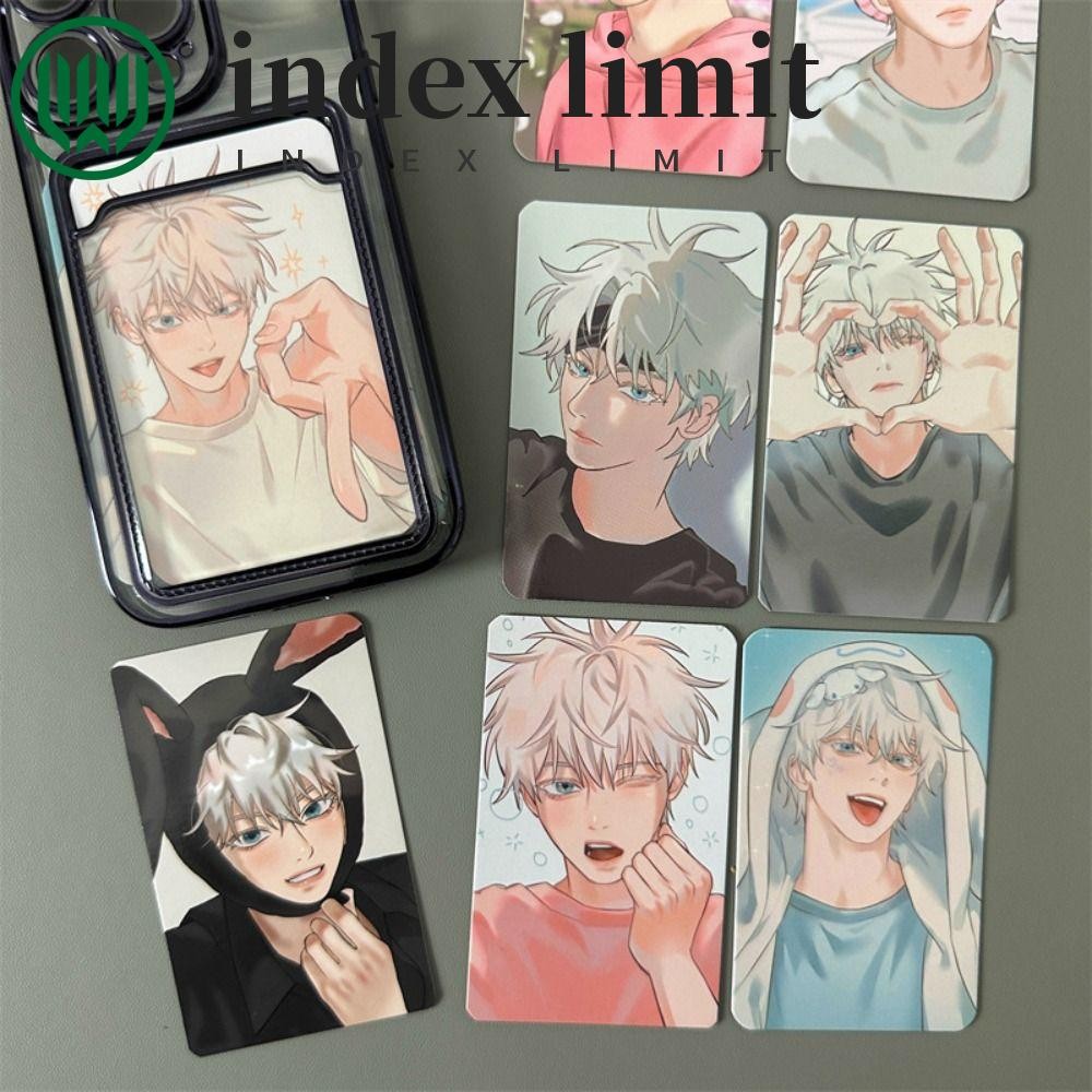 Giới HẠN INDEX 8 chiếc Thẻ ảnh Gojo Satoru 3 inch, Bộ ngoại vi Anime ...