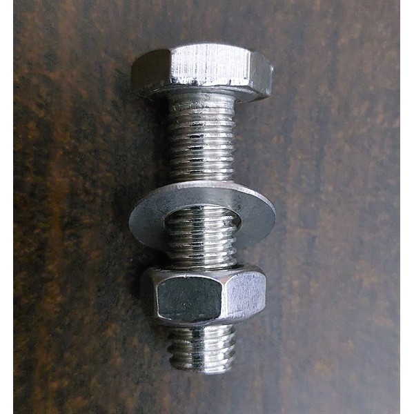 BỘ ỐC + ECU + LONG DEN M8 DÀI 3CM INOX | Shopee Việt Nam