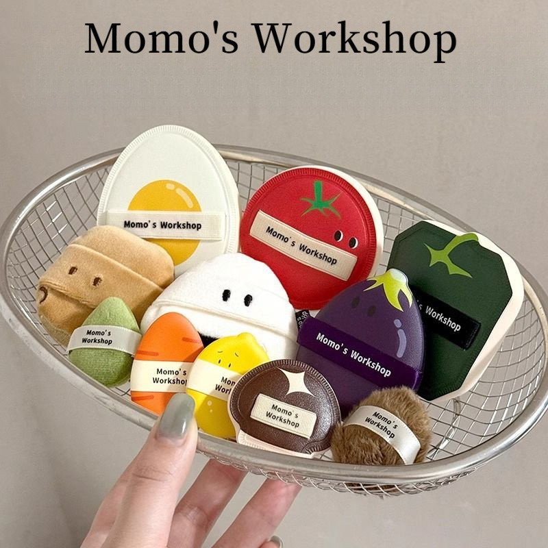 Momo 'S Workshop Bento Series Powder Puff Dry Wet Base Makeup Setting ...