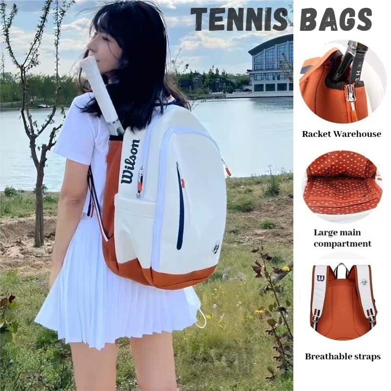 🔥Balo Tennis Wilson Nữ Nam Túi Đựng Vợt Cầu Lông Dung Lượng Lớn - Túi ...