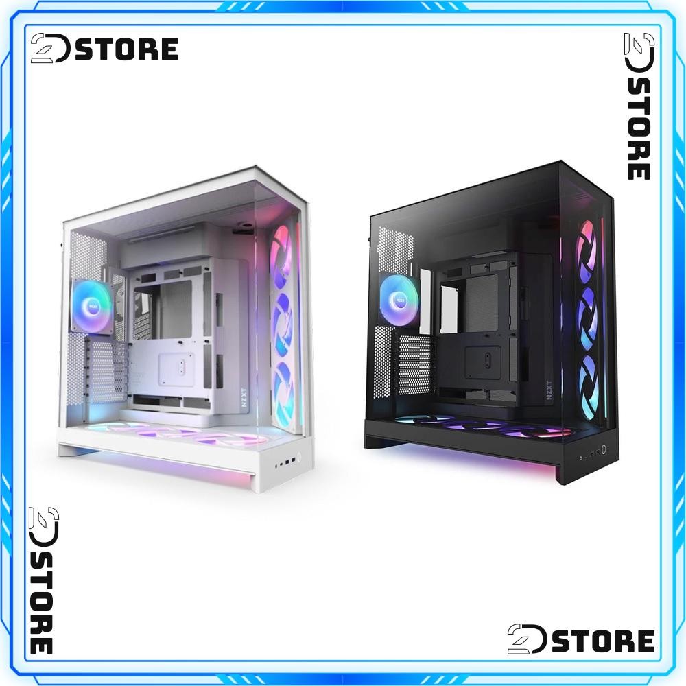 Vỏ case máy tính NZXT H9 FLOW RGB PLUS 2025 (MID TOWER) | Shopee Việt Nam