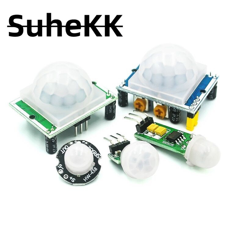 1 Chiếc HC-SR501 HC-SR505 SR602 AM312 Điều Chỉnh IR Pyroelectric Hồng ...