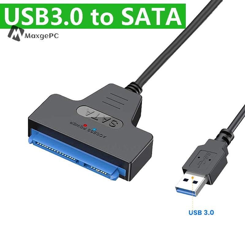 Maxgepc 7 + 15 22 Pin SATA 3 Cáp 2.5 HDD / SSD USB Adapter 5Gbps Truyền ...