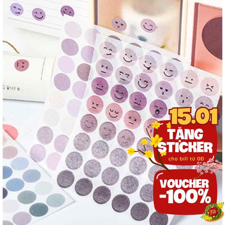 Sticker Emoji Advanced (3 Tấm) Nhà Cam | Shopee Việt Nam