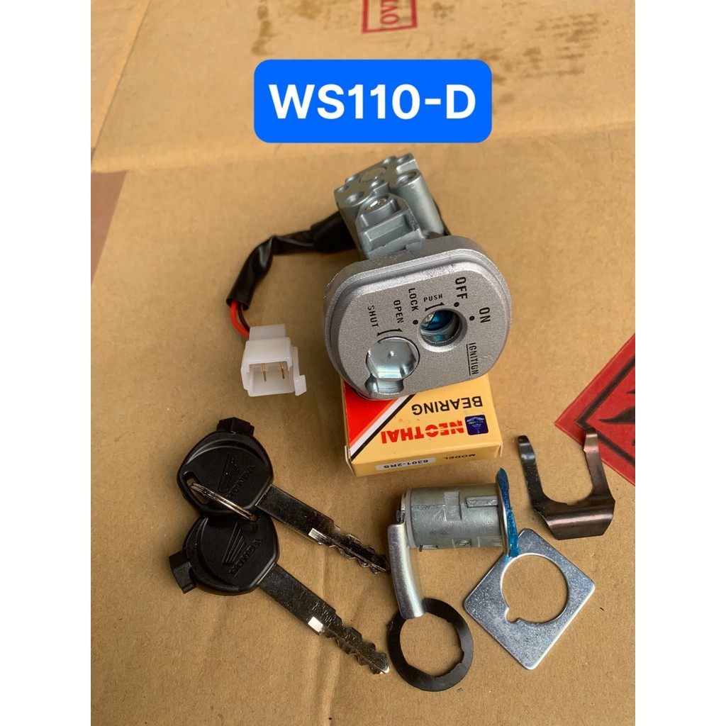 Ổ khóa xe Wave S110, WS 110, RSX 110 zin | Shopee Việt Nam
