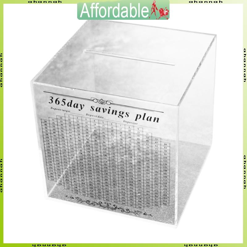 Ah Save Everyday with 365 Day Money Challenge Jar Coin Banks dành cho ...