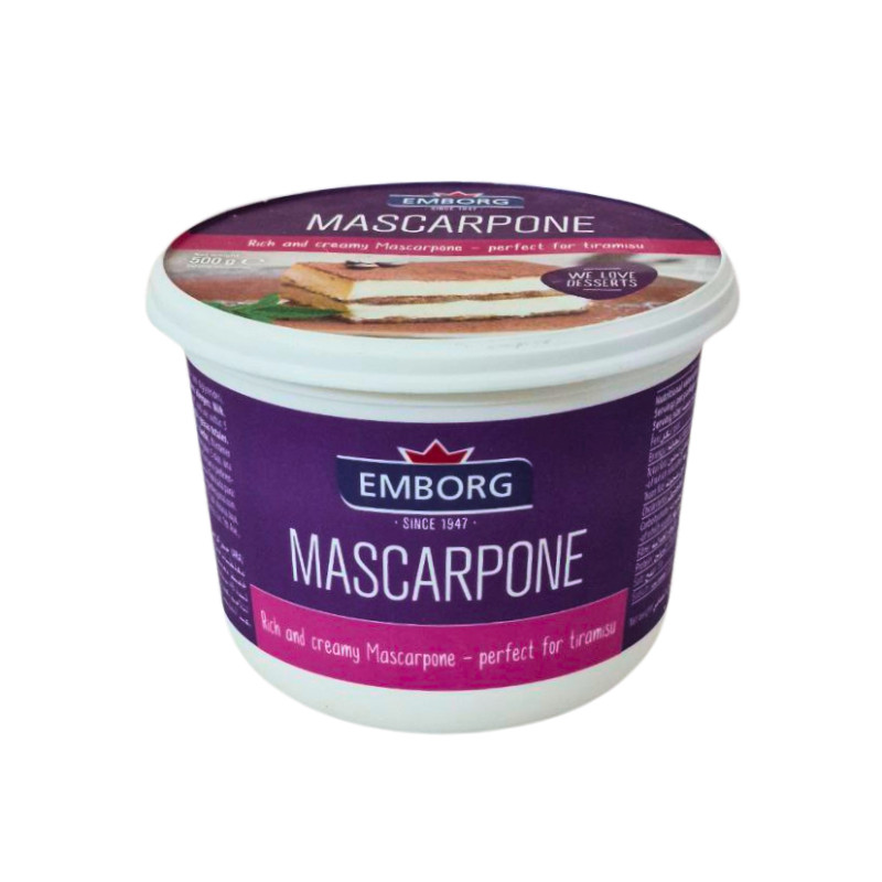Phô mai Mascarpone Emborg (500g) - [CHỈ SHIP HOẢ TỐC] | Shopee Việt Nam