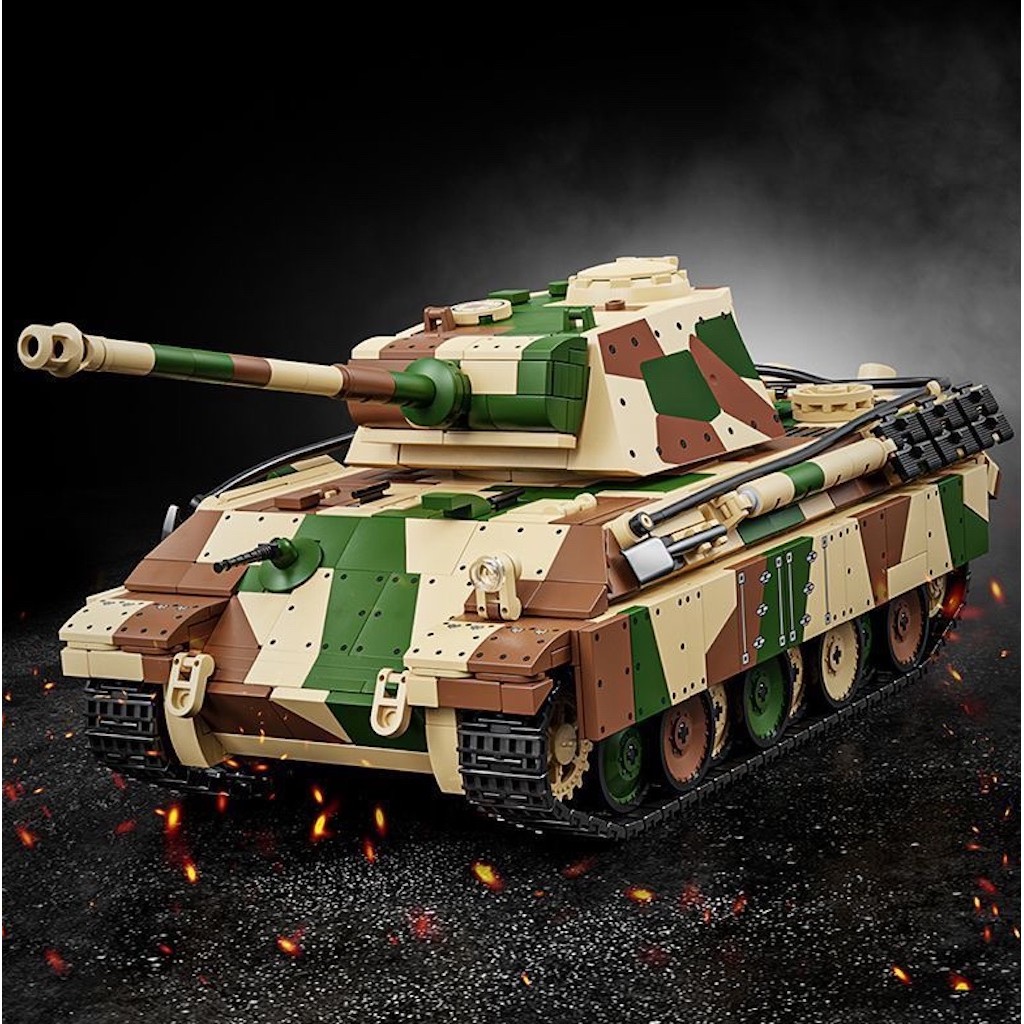 Mytopshop 1962 Chiếc MOC Panzer Trung Bình Loại G Xe Tăng Hình Mô Hình Đồ Chơi Giáo Dục Khối Xây ...