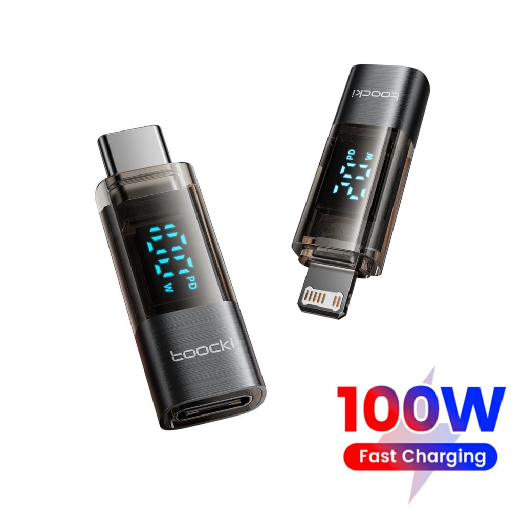 Pd100w Bộ chuyển đổi OTG Type C sang Type C Màn hình kỹ thuật số cho ...