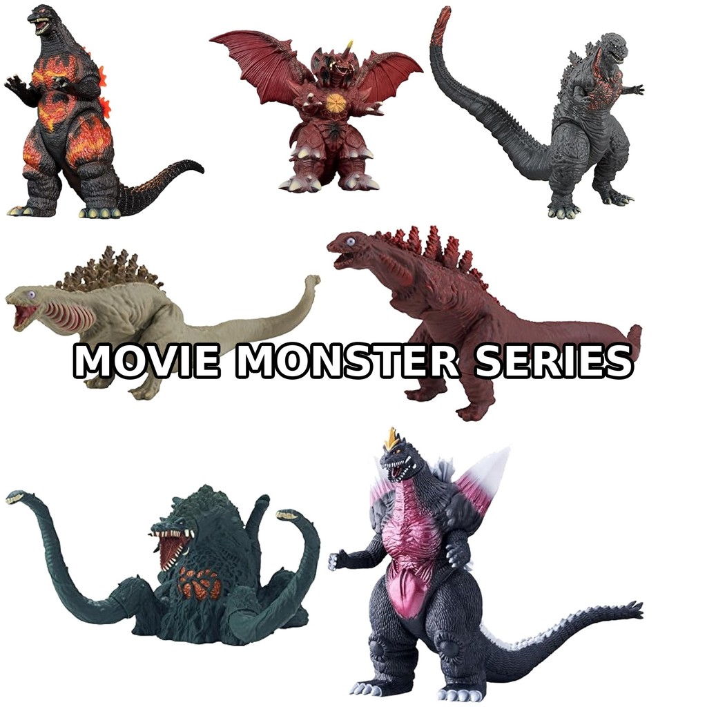 Godzilla Movie Monster Series Collection - Various Characters and ...