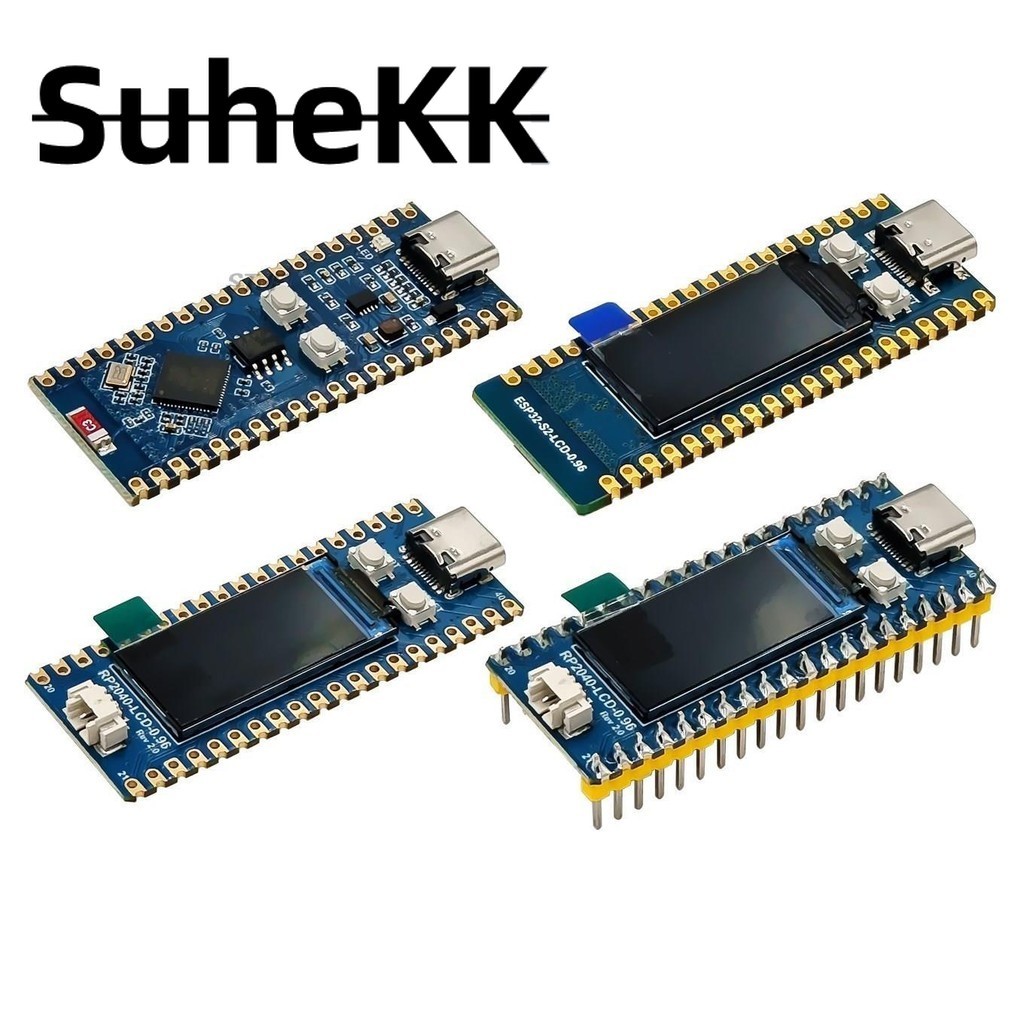 Esp32-s2 RP2040 điều khiển màn hình LCD 0,96 "và bảng phát triển WiFi để hỗ trợ Raspberry PI ...
