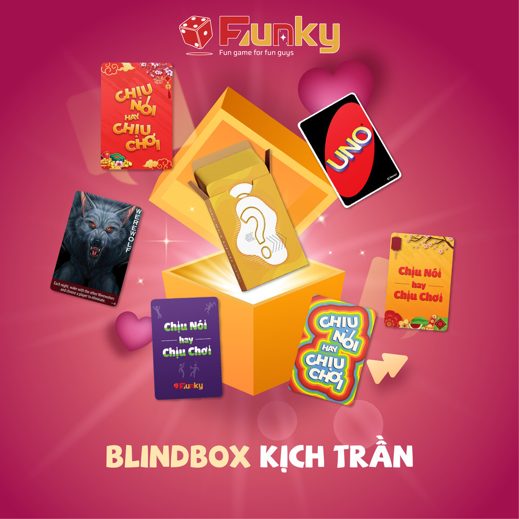 Hộp Blind Box Bộ Bài Boardgame - Mở Hộp Nhận Ngay Secret Combo, Túi Mù ...
