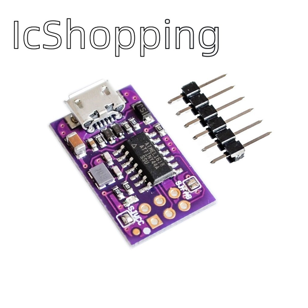 5v Micro USB Tiny AVR ISP ATtiny44 USBTinyISP Mô-đun lập trình cho Arduino Bootloader ISP Bộ vi ...
