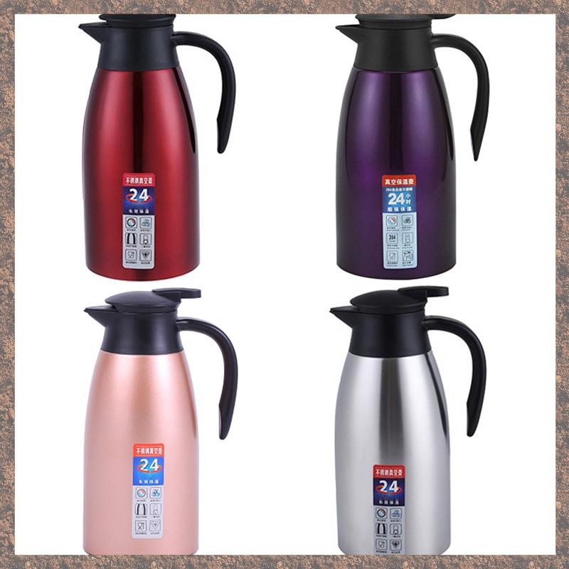 Bình giữ nhiệt bằng thép không gỉ 304 2L Bình nước cách nhiệt chân không Cà phê Trà sữa Bình giữ ...