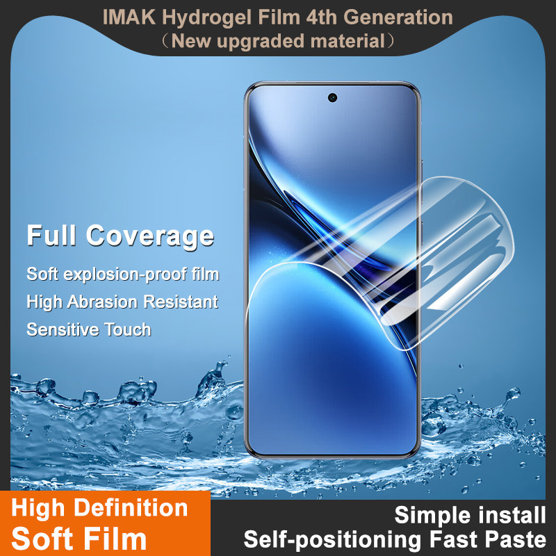 Dành Cho Vivo X200 Pro 5G Hydrogel Film IMAK Bảo Vệ Màn Hình Toàn Diện Thứ 4 Cho Vivo X200 Pro ...