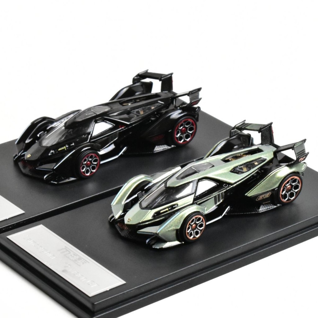 LMF Le Manfang 1:64 Lamborghini V12 VGT xe ý tưởng hợp kim trang trí mô ...