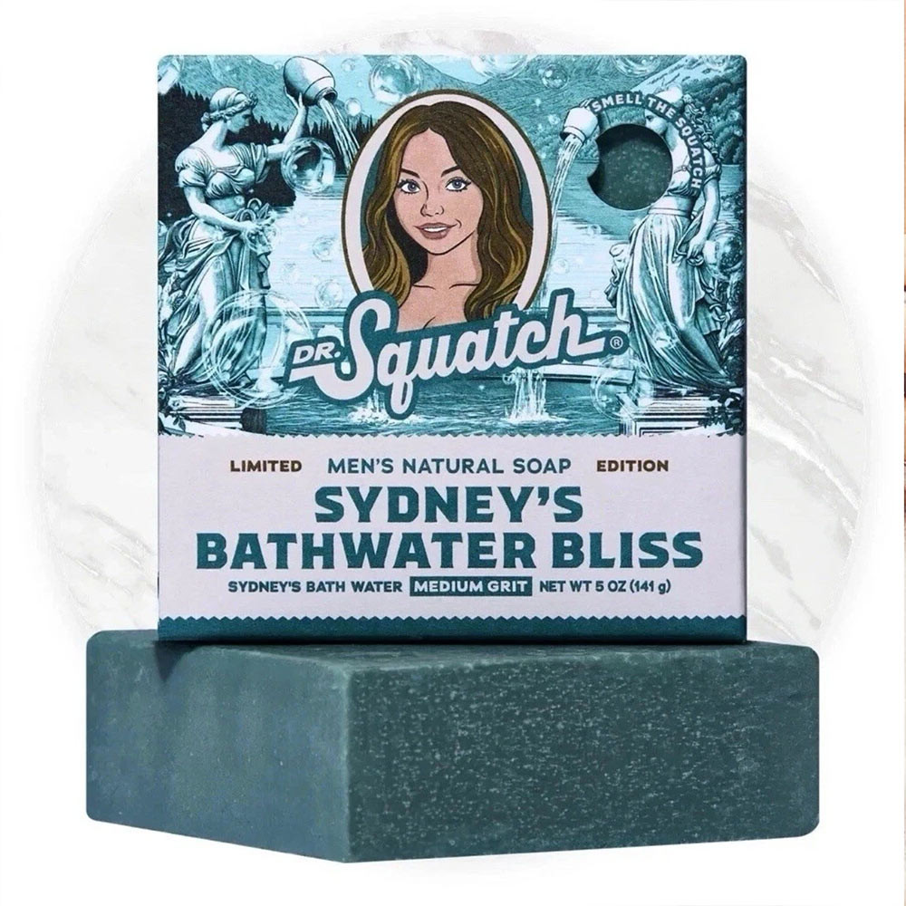 Dr. Squatch Natural beauty soap with a fresh scent and exfoliating ...