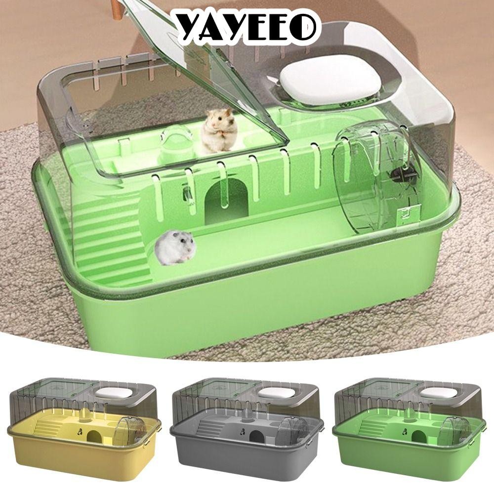 Yayeeo Lồng Đựng Động Vật Nhỏ, Lồng Hamster Không Gian Lớn Thoáng Khí ...