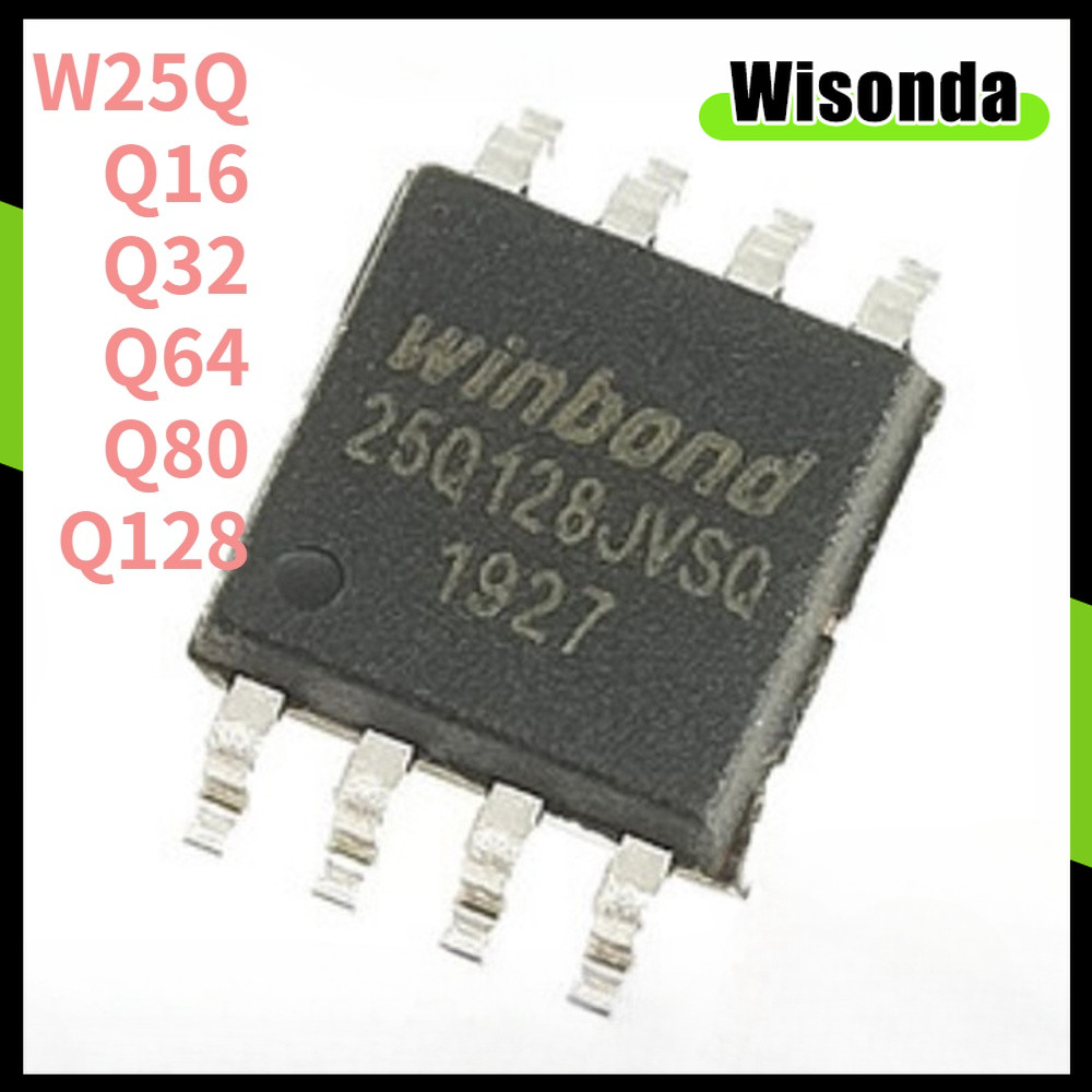 Bộ 5 Flash Chính Hãng Mới W25Q W25Q32 Q64 Q128 | Shopee Việt Nam