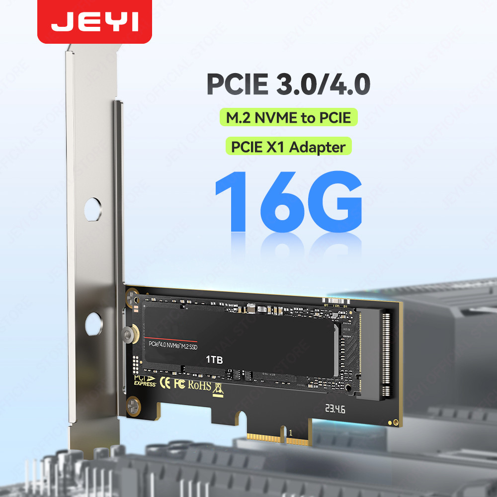 Bộ chuyển đổi JEYI M.2 NVMe sang PCIe X1 / X4 — Bộ chuyển đổi giao diện PCIe 3.0 / 4.0 M.2, thẻ ...