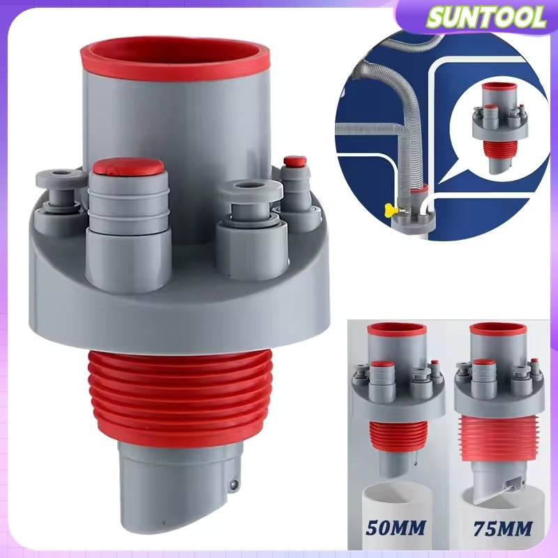 SUNTOOL Bộ Đầu Nối Ống Nước Ngăn Mùi Cho Bồn Rửa Nhà Bếp 5 trong 1 Chặn ...