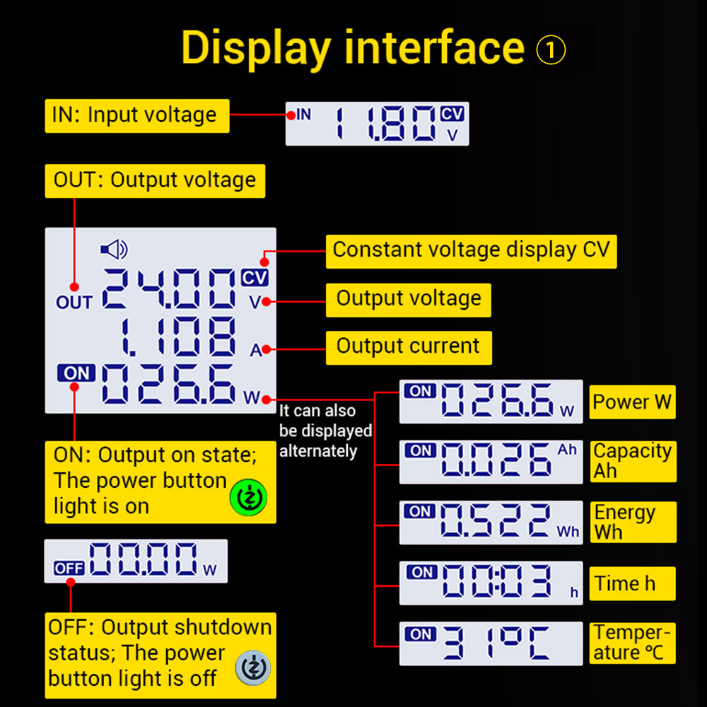 ZIQQUCU SK150 Pro CNC bước lên và bước xuống DC có thể điều chỉnh điện áp điều chỉnh mô-đun sạc ...