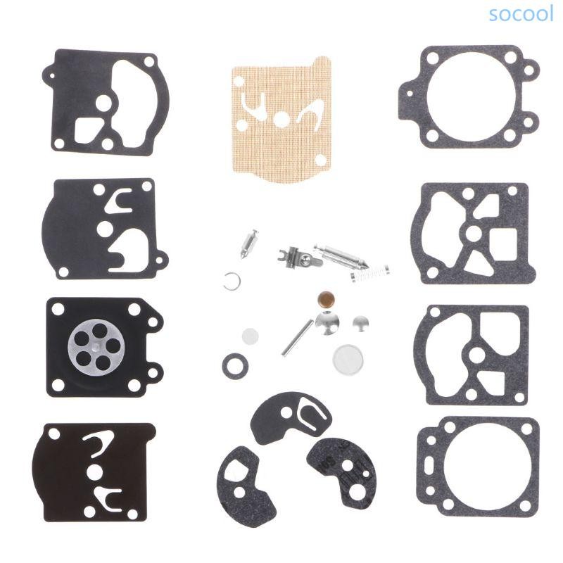Soc * Phụ kiện bền bỉ Bộ chế hòa khí Carb Bộ dụng cụ sửa chữa màng cho ...