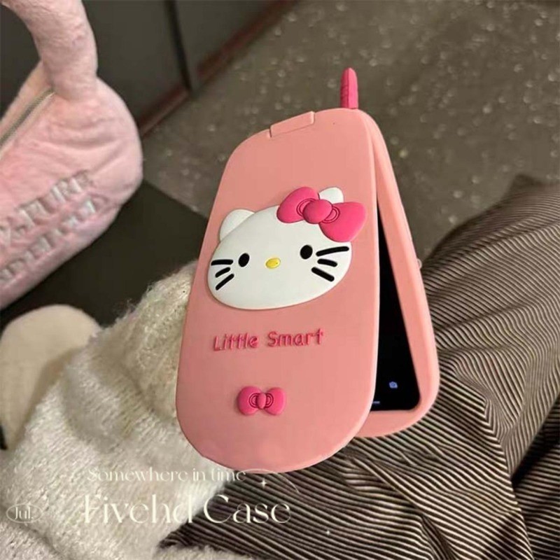 Ốp Điện Thoại Mèo Mèo Flip Kitty 3D Hàn Quốc Cho iPhone 11 16 15 14 13 ...