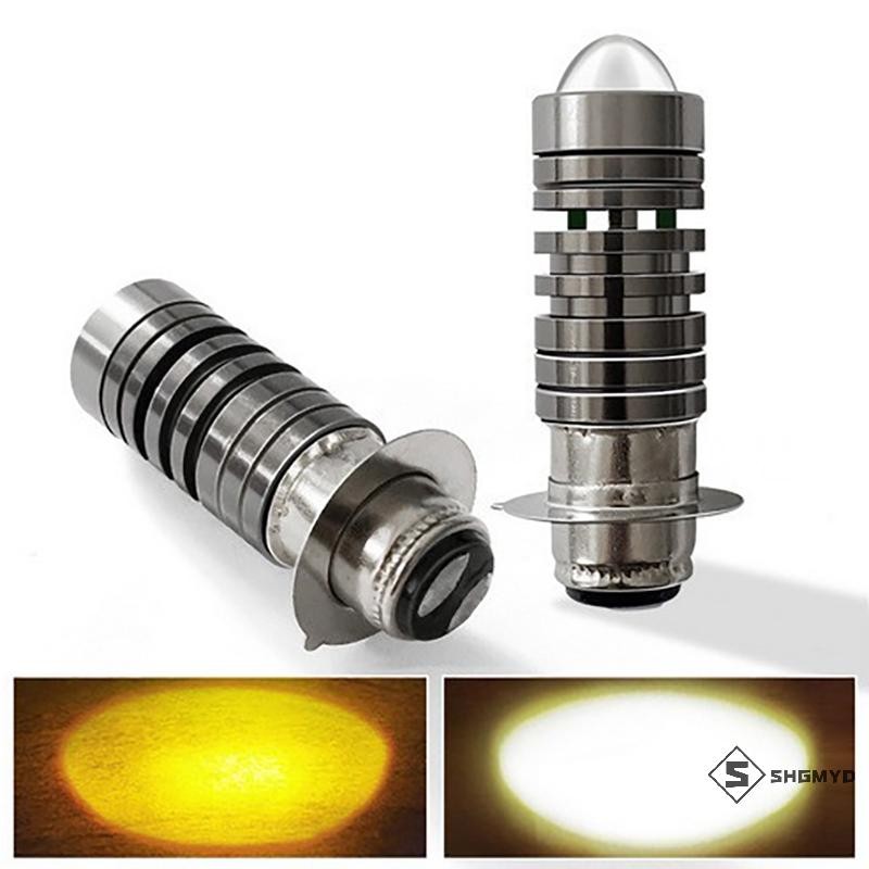 Shgmyd > Bóng đèn pha hai màu đa năng 12V P15D H6 PX15D LED Đèn pha xe ...