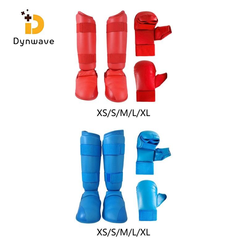 Dynwave Karate Sparring Gear Set Găng Tay Đấm Bảo Vệ Chân Găng Tay Đấm ...