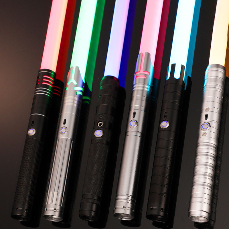 2025 Star Wars Lightsaber 20 màu RBG Pixel Blade Kim loại Laser Sword ...