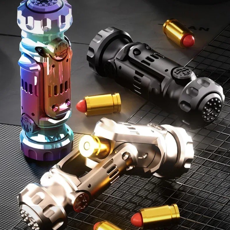 Stun Grenade Fidget Spinner Đồ chơi thu nhỏ với vỏ bơm Giảm căng thẳng ...