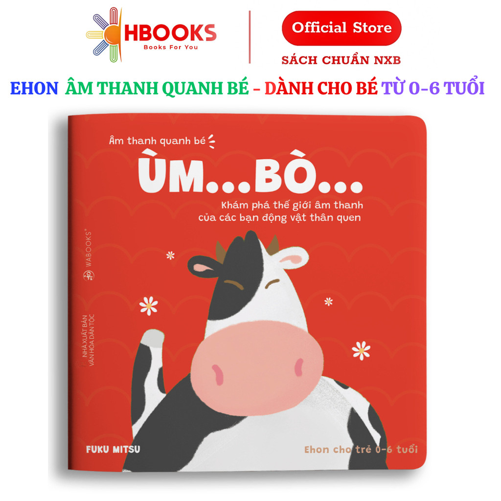 Sách Ehon Ùm Bò Dành cho trẻ từ 0 6 tuổi | Shopee Việt Nam