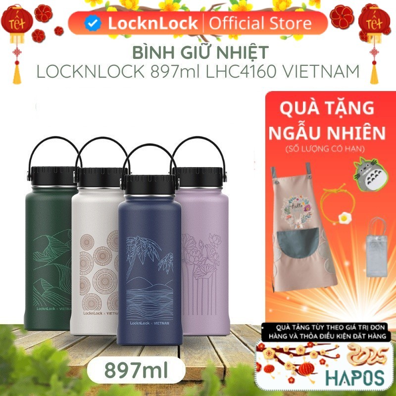 Bình giữ nhiệt LocknLock 897ml Chính hãng giữ nóng lạnh lâu phiên bản ...