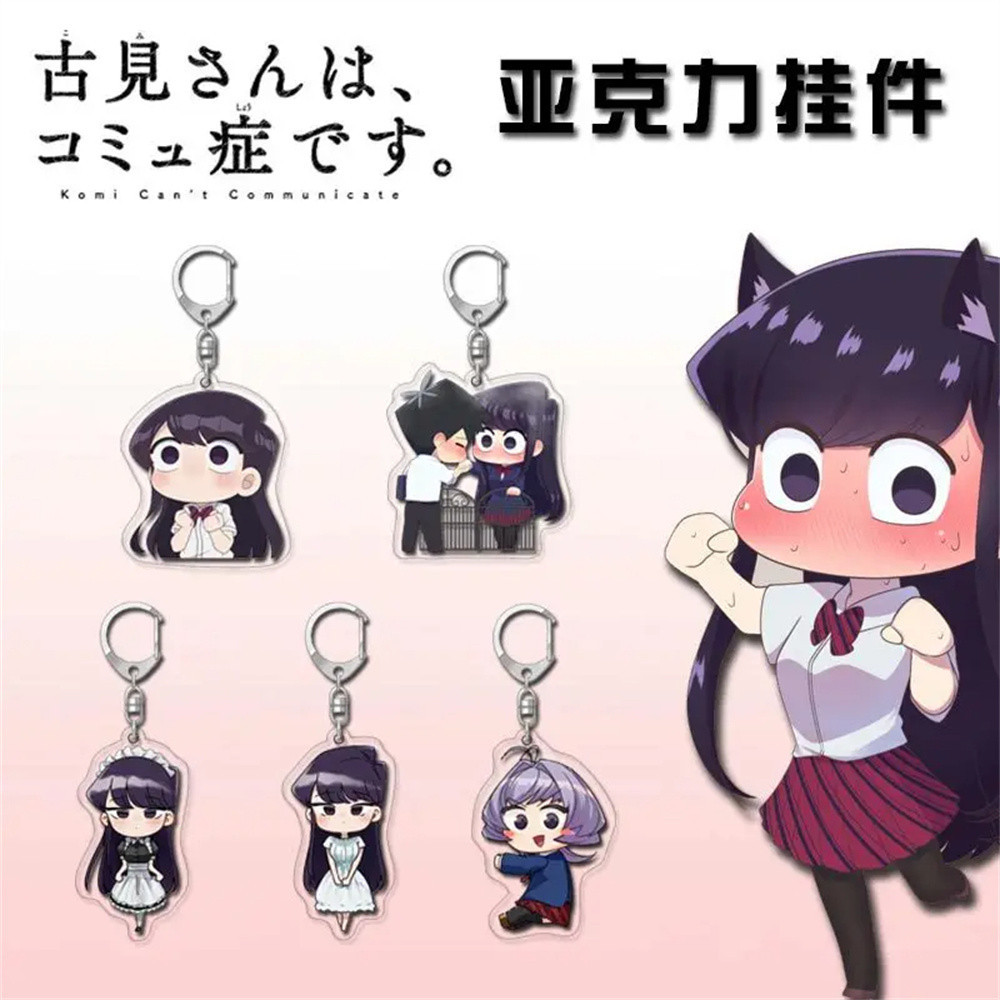 Móc Khoá, Mô Hình Standee Anime Komi San Wa Komyushou Desu Women nhân ...