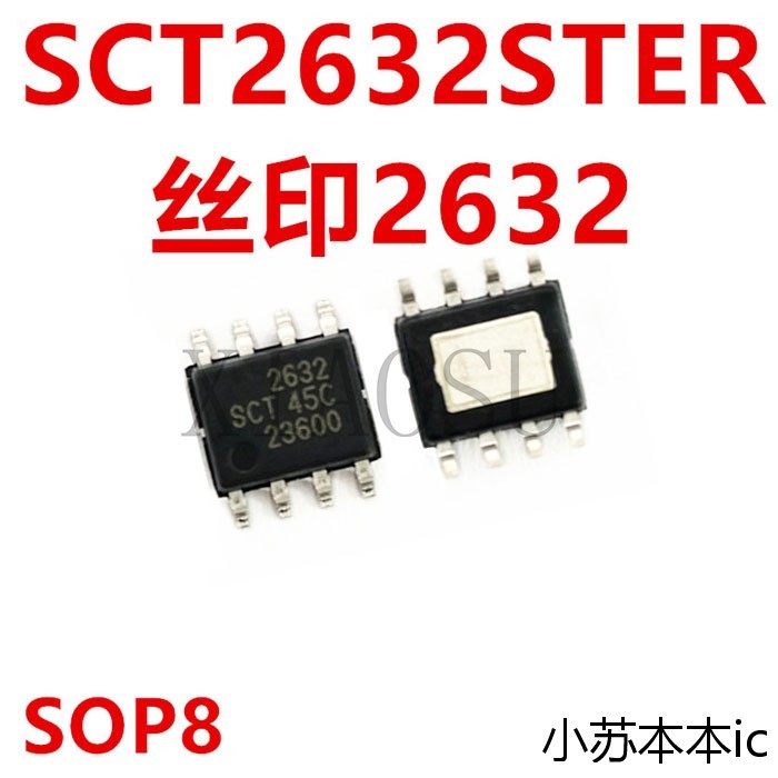 [3 CÁI] SCT2632STER Patch SOP8 In màn hình 2632 DC-DC Chip quản lý điện ...