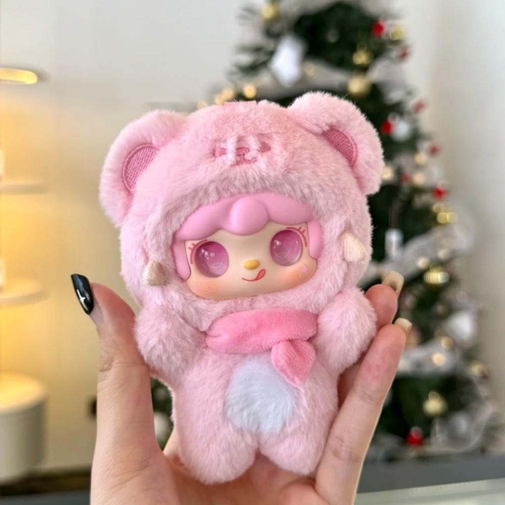 Yooki Oxygen V4 Thế hệ "Cắn một chú gấu nhỏ" Hộp mù sang trọng Móc khóa búp bê Túi sáng tạo treo ...