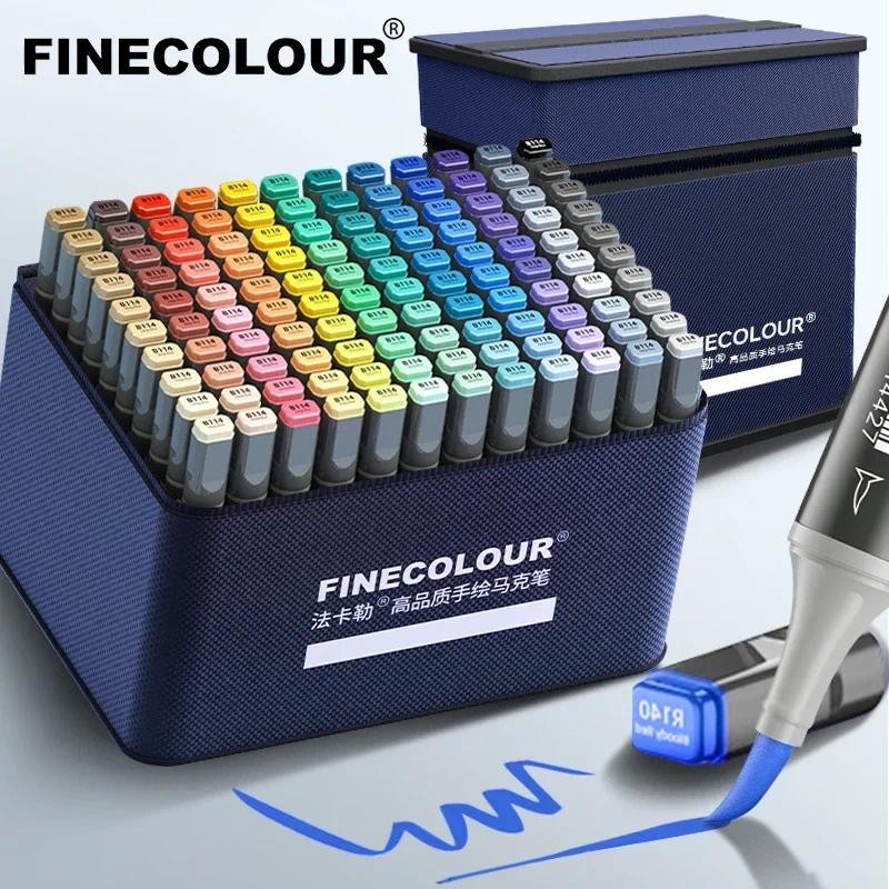 Finecolor EF104 Alcohol Art Markers Brush Marker Pen Set Color ...