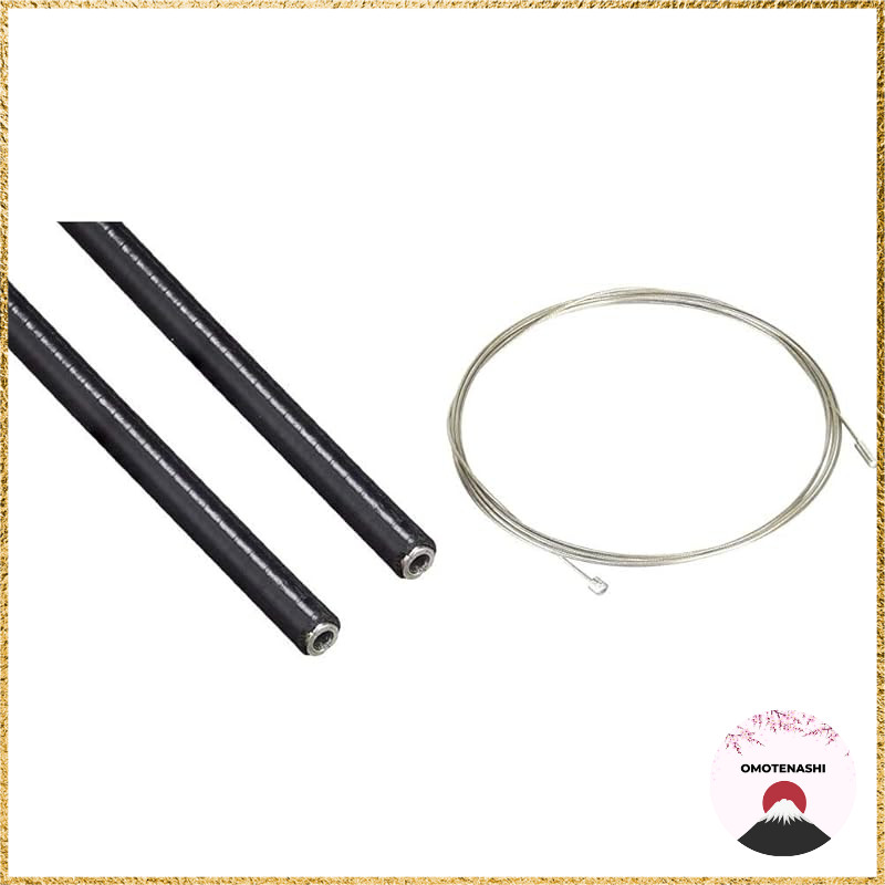 NISSEN CABLE CO.,LTD Stainless Steel Shift and Brake Cable Set for ...