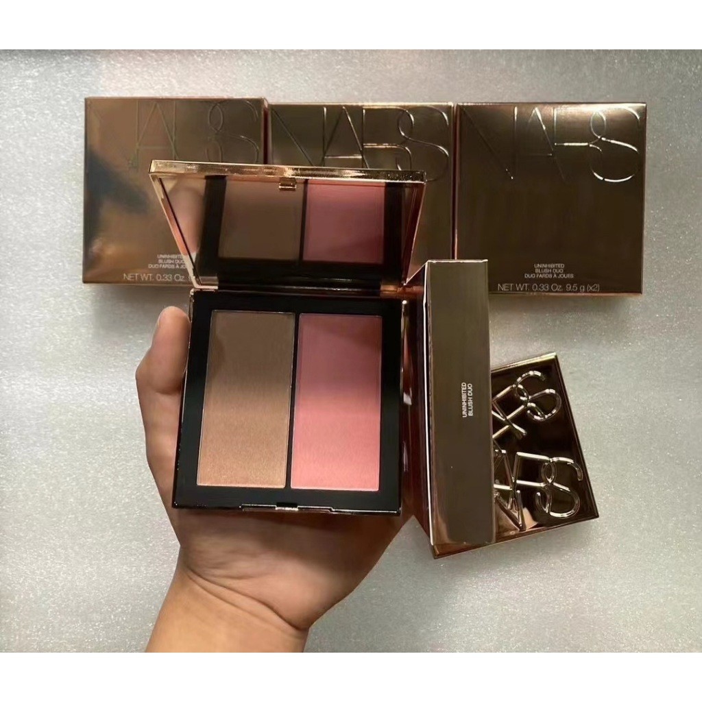 NARS two-color blush plate embossed limited edition TEMPTED+DEEP THROAT ...