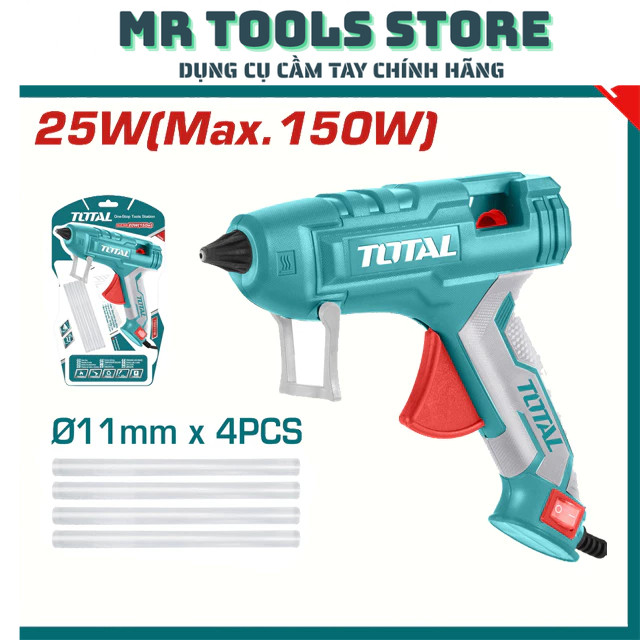 MR TOOLS Súng bắn keo 100W dùng điện Total TT101116 | Shopee Việt Nam