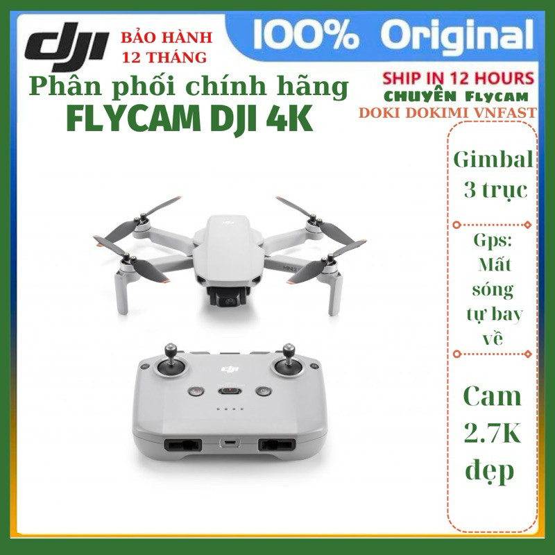Combo Flycam DJI Mini 2 SE - Dji mini 2 - Camera 4K - Bay xa max 10Km ...