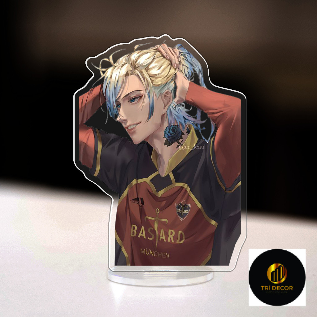 Mô Hình Standee, Tranh Kính KAISER BLUE LOCK Anime Qùa Tặng, Đồ Để Bàn ...