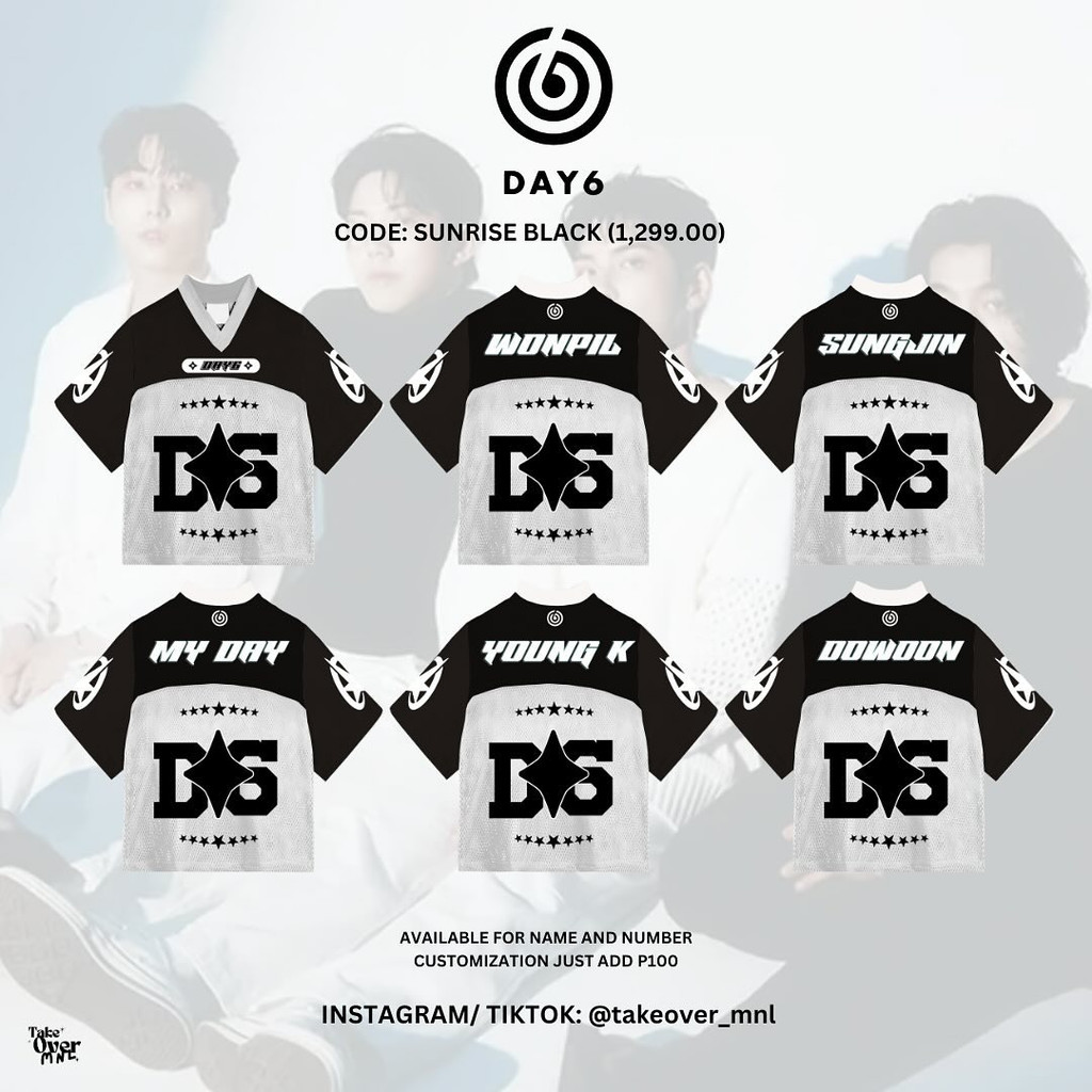 Day6 CONCERT JERSEY CHO NGÀY CỦA TÔI! Phù hợp cho DAY6 FOREVER YOUNG ...