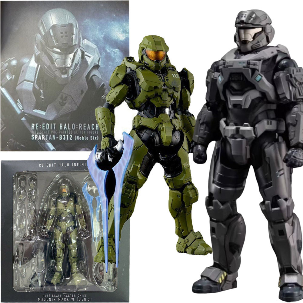 Nhân vật hành động Halo Sentinel Spartan-B312 Noble Six Infinite Tỉ lệ ...