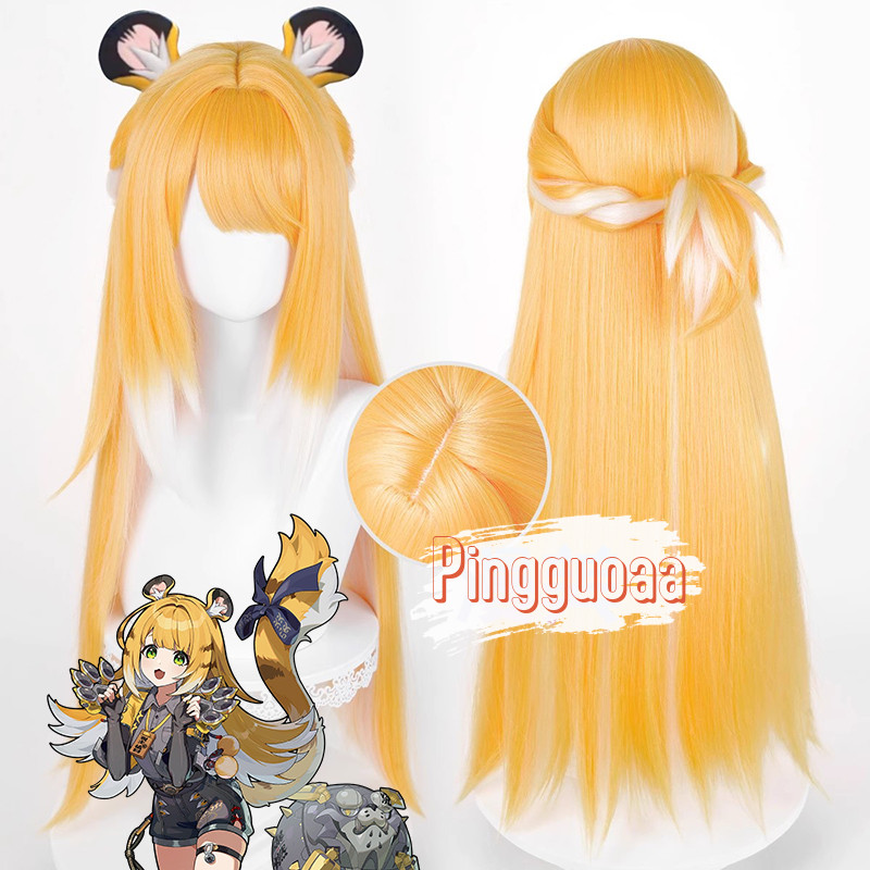 Zenless Zone Zero Ju Fufu Cosplay Tóc Giả Dài 72cm Chống Nhiệt | Shopee ...