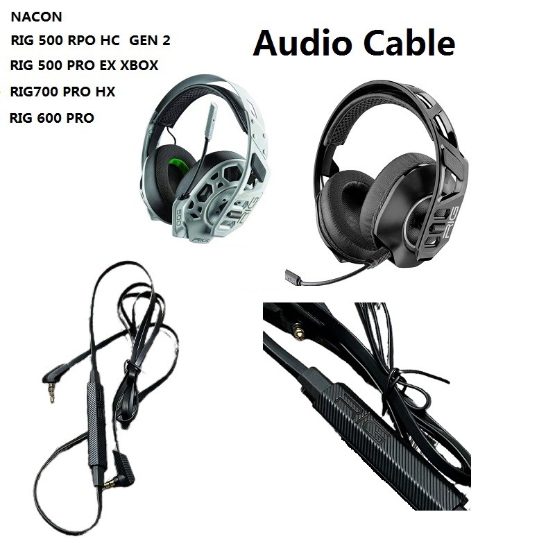 Cáp Âm Thanh Chính Hãng Cho Plantronics NACON RIG 500 PRO HC GEN 2 / EX ...